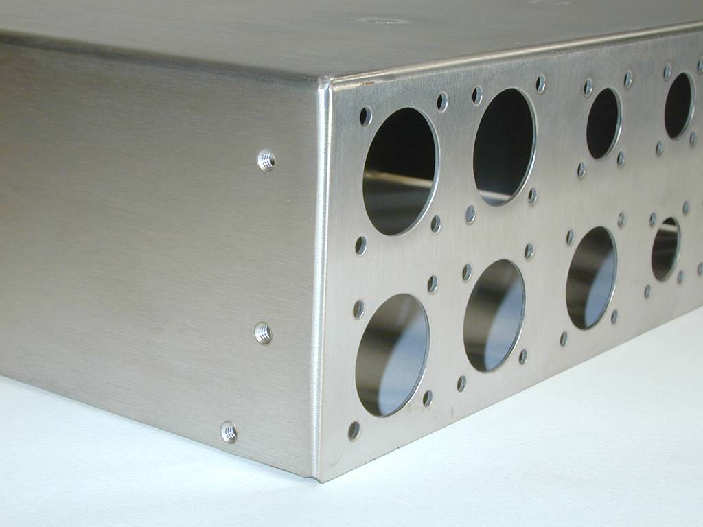 Stainless Steel Electrical Enclosure › Deltec, Inc. Laser Cutting